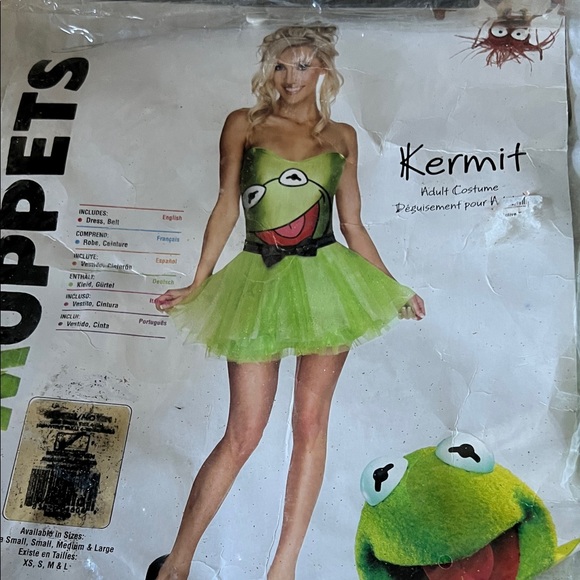 Other | Kermit Womens Costume Green | Poshmark